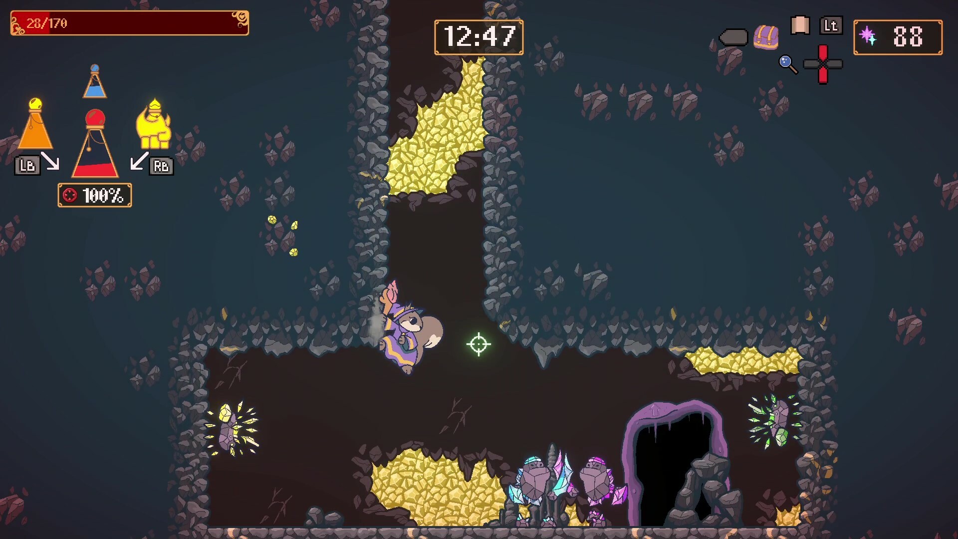 'Painted Peril' Uses Clever Color Mixing to Fight Rock Monsters